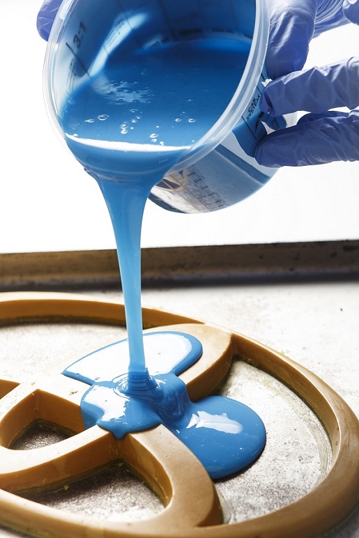 Sneldrogende siliconen gietrubber - elastische mal 1 kg - V-Sure